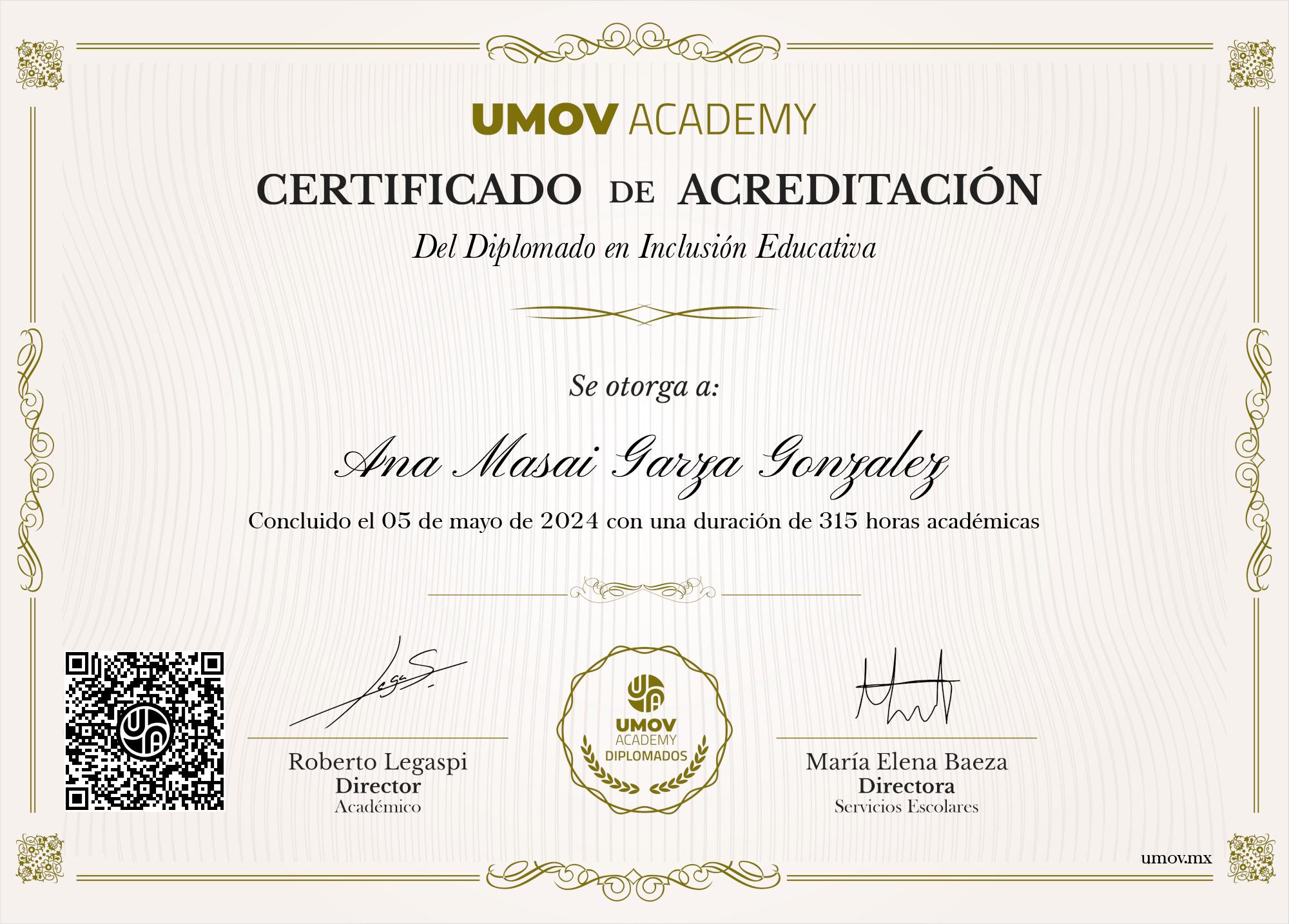 UMOV Academy Universidad en Línea - Diplomado en Inclusión Educativa