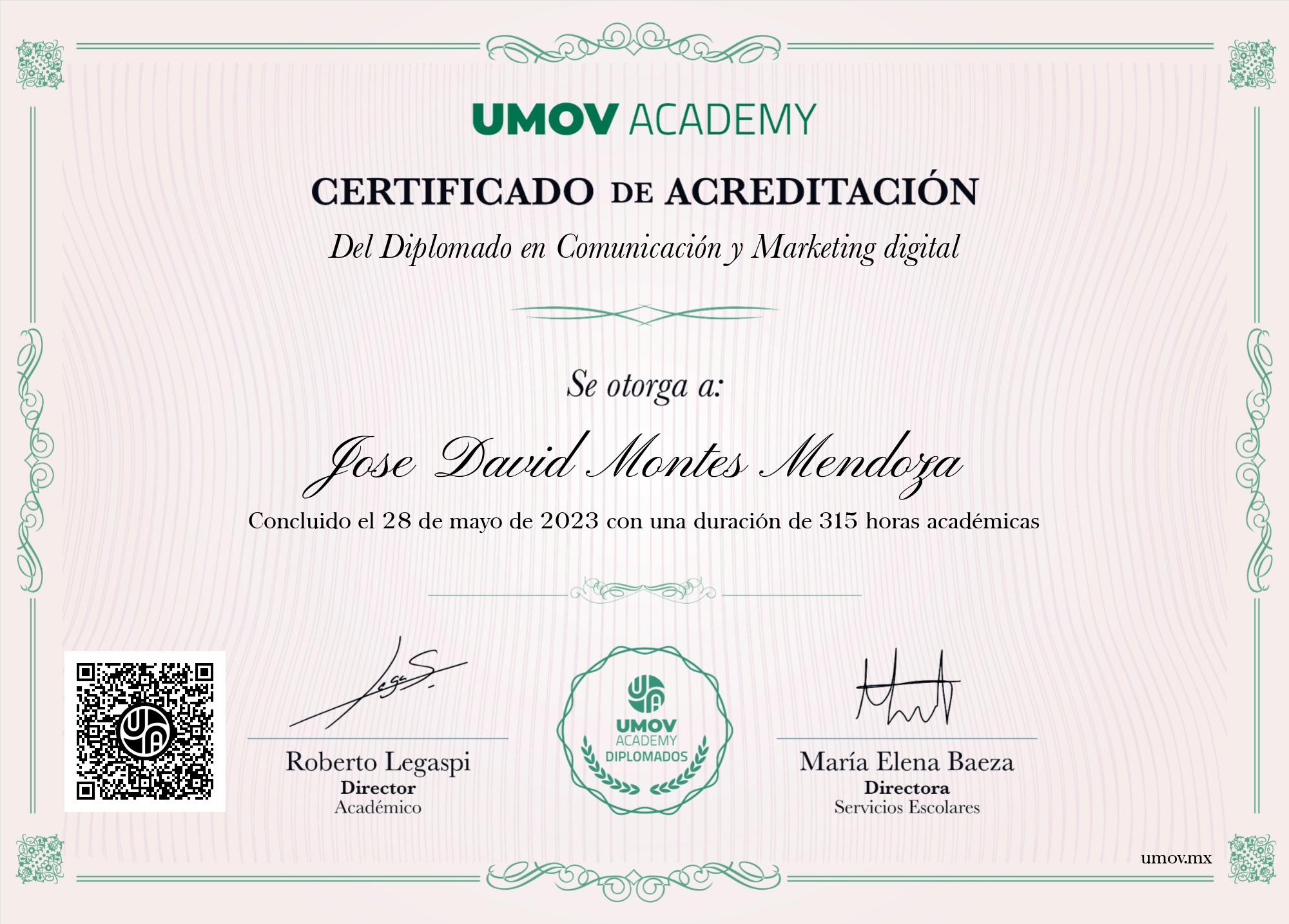 UMOV Academy Universidad en Línea - Diplomado en Comunicación y ...